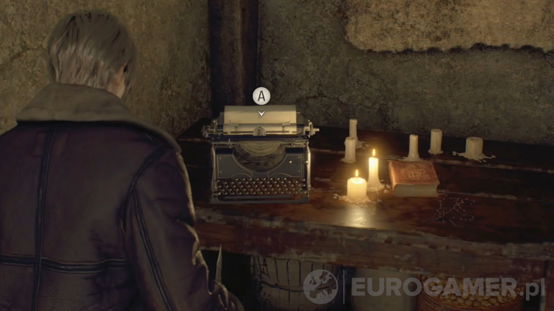 Resident Evil 4 - jak zapisać grę: typewriter, maszyna do pisania ...