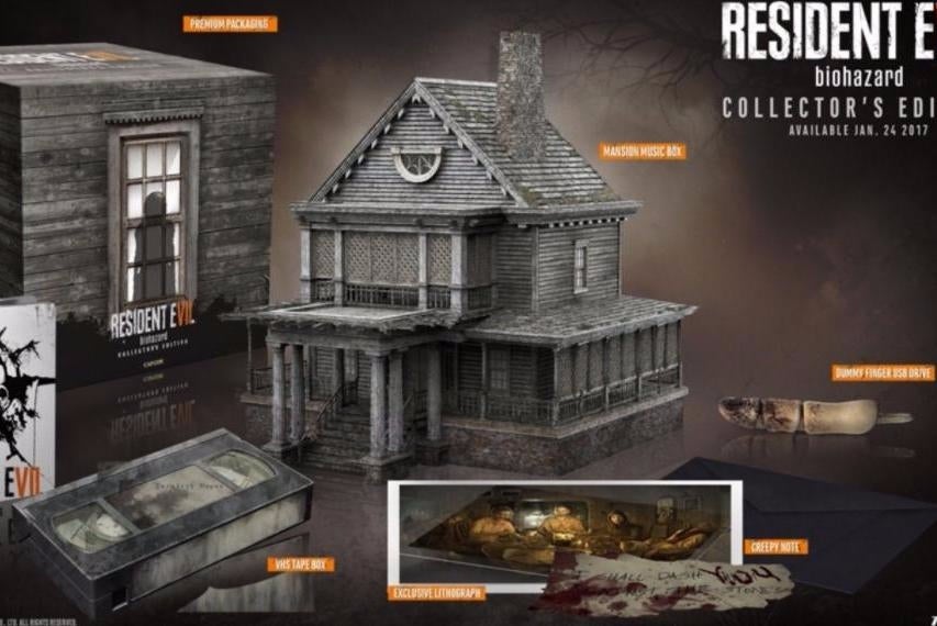 Resident Evil 7 Collector's Edition includes dummy finger USB drive ...