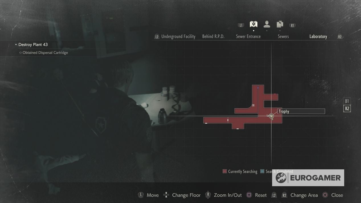 Resident Evil 2 - Greenhouse explored, where to find Greenhouse Control ...