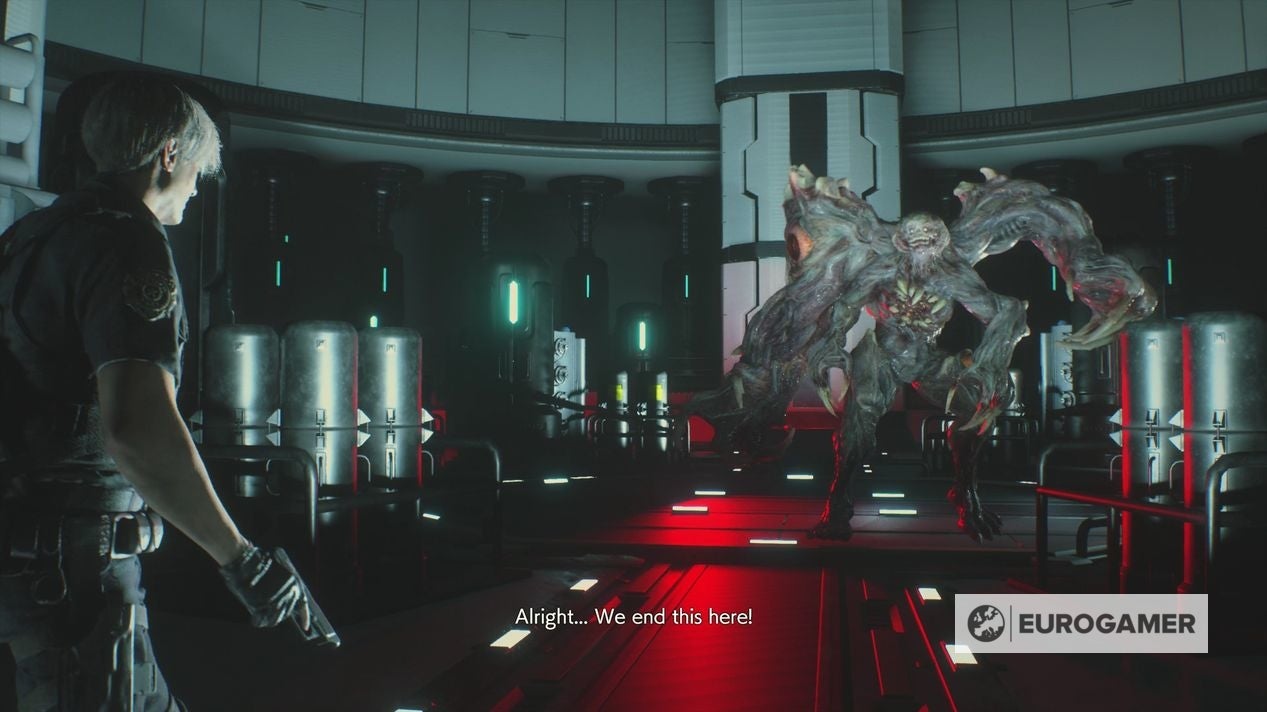 Resident Evil 2 - G Tyrant Stage 3 boss strategy, exploring the West ...