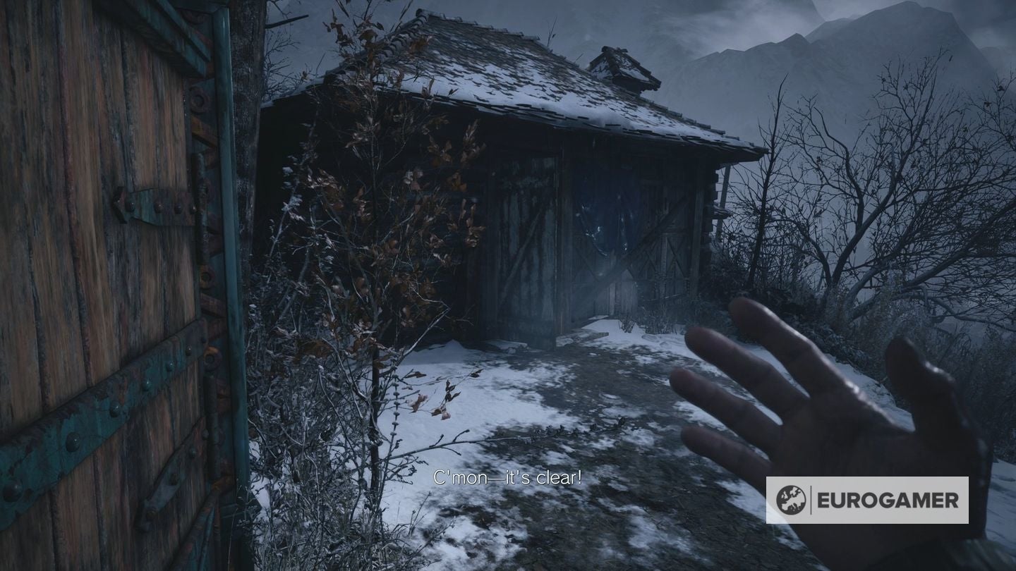 Resident Evil Village - Castle gate, finding Luiza's House and finding ...