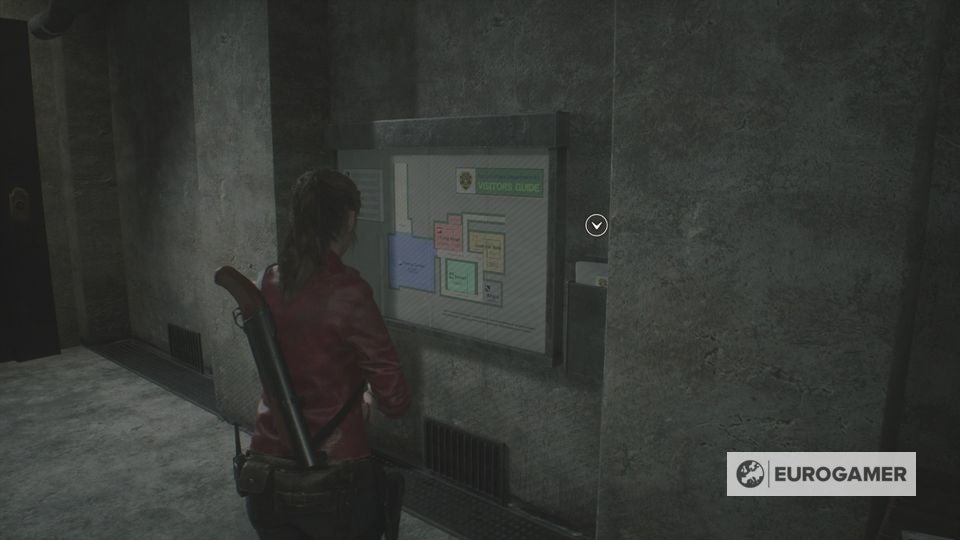 Resident Evil 2 - Parking Garage, Morgue, Diamond Key and Square Crank ...
