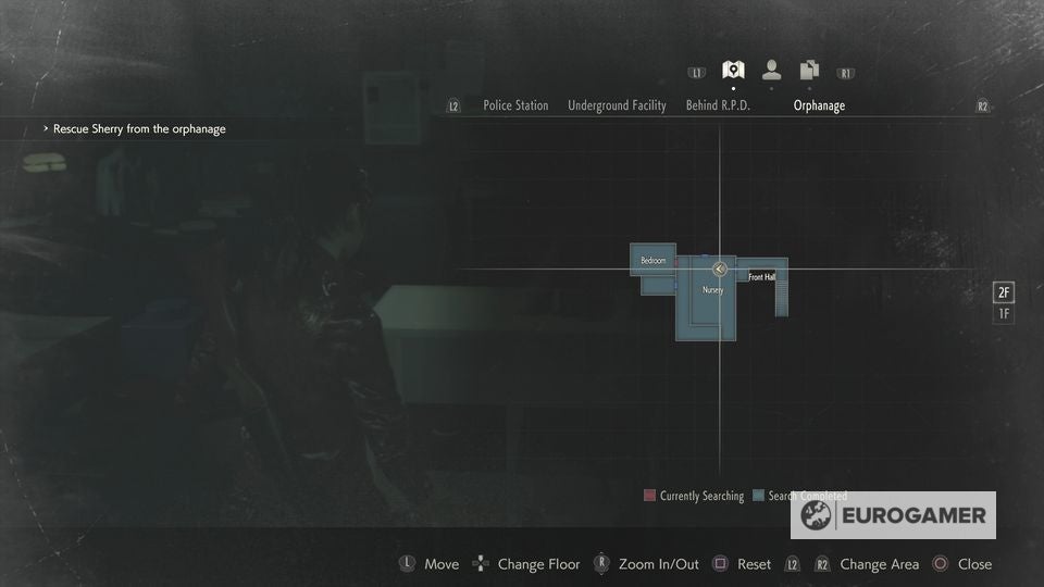 Resident Evil 2 - Orphanage, Sherry block puzzle and Sherry stealth ...