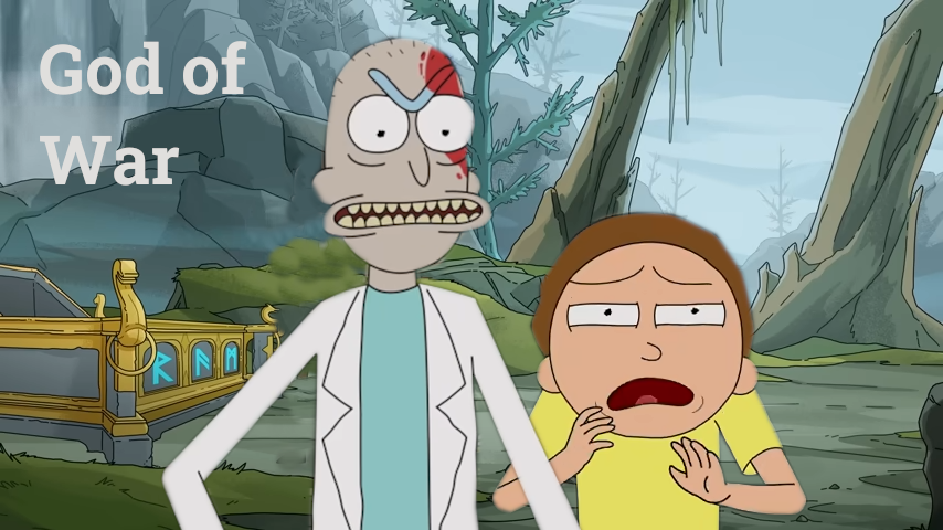 God of War Ragnarök: Rick und Morty zeigen ihren Hype im neuen ...