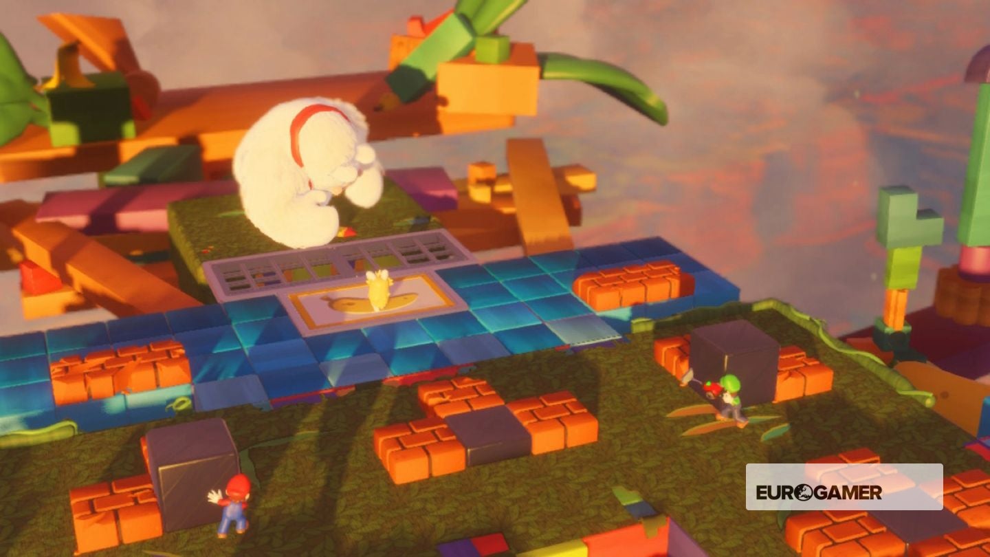 Mario Rabbids: Rabbid Kong boss fight - How to beat the Rabbid Donkey ...