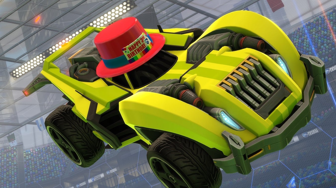 Rocket League's third anniversary in-game event starts next week ...