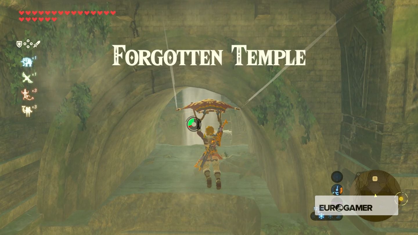 Zelda - Rona Kachta and the Forgotten Temple solution in Breath of the ...