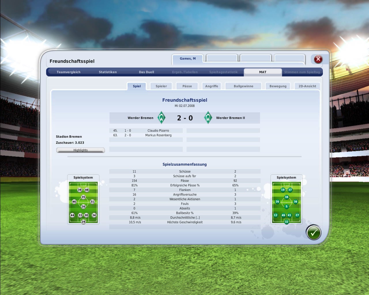 FIFA Manager 09 | Eurogamer.net