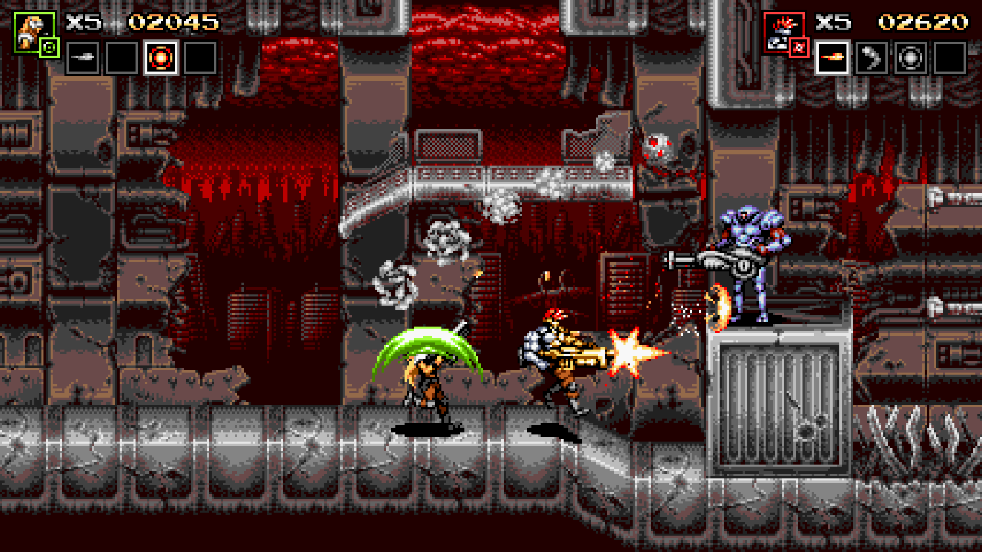 Contra tribute shooter Blazing Chrome is out now | Rock Paper Shotgun