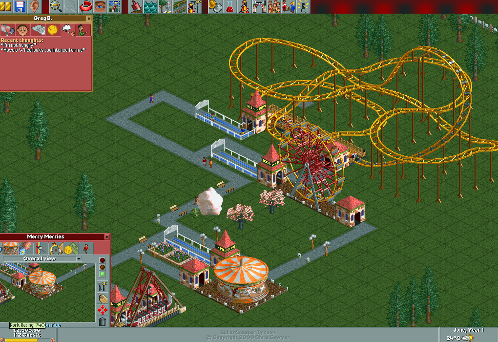 Roller Coaster Tycoon 1