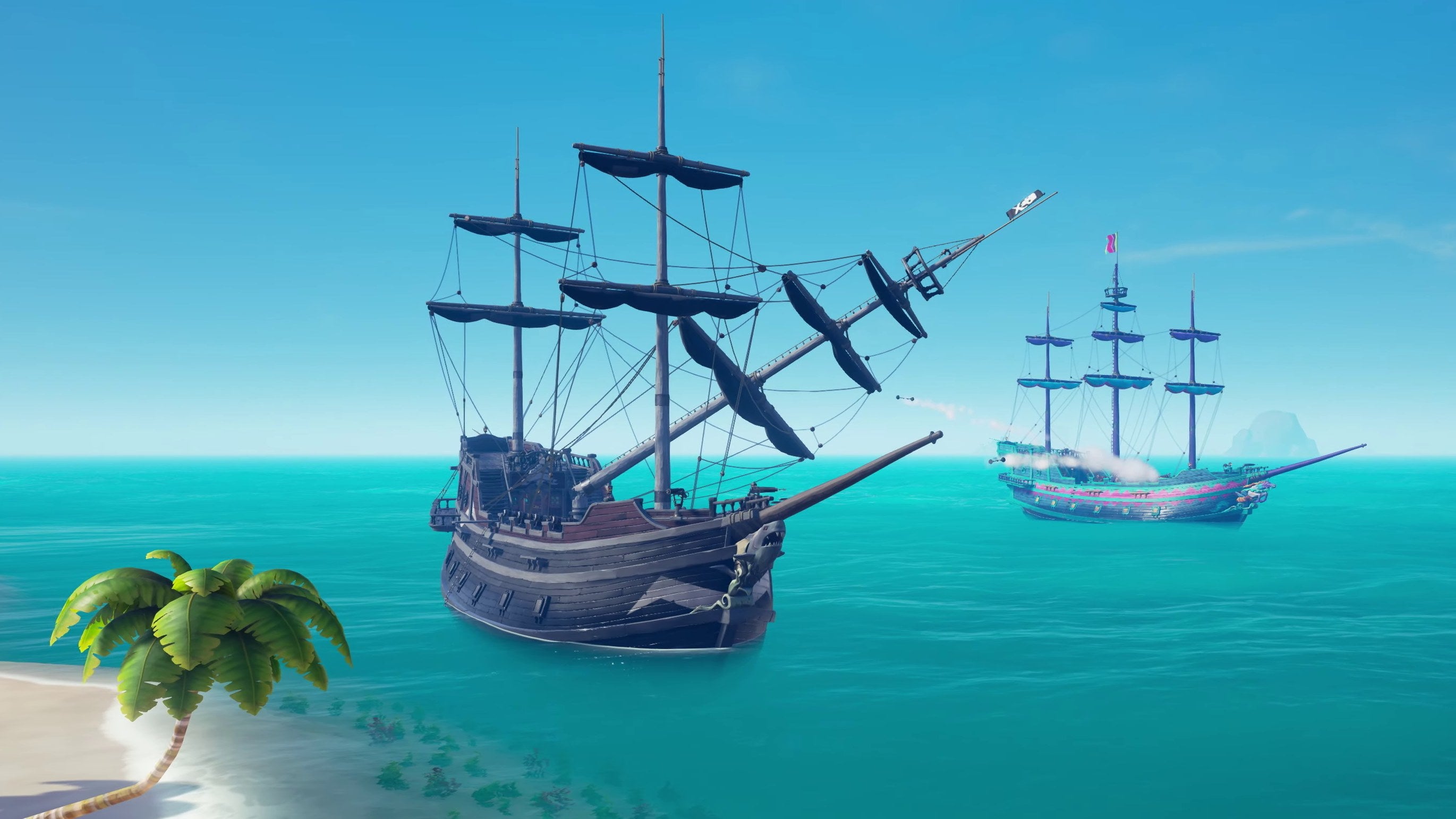 Sea of Thieves is adding brutal chain shot cannonballs | Rock Paper Shotgun