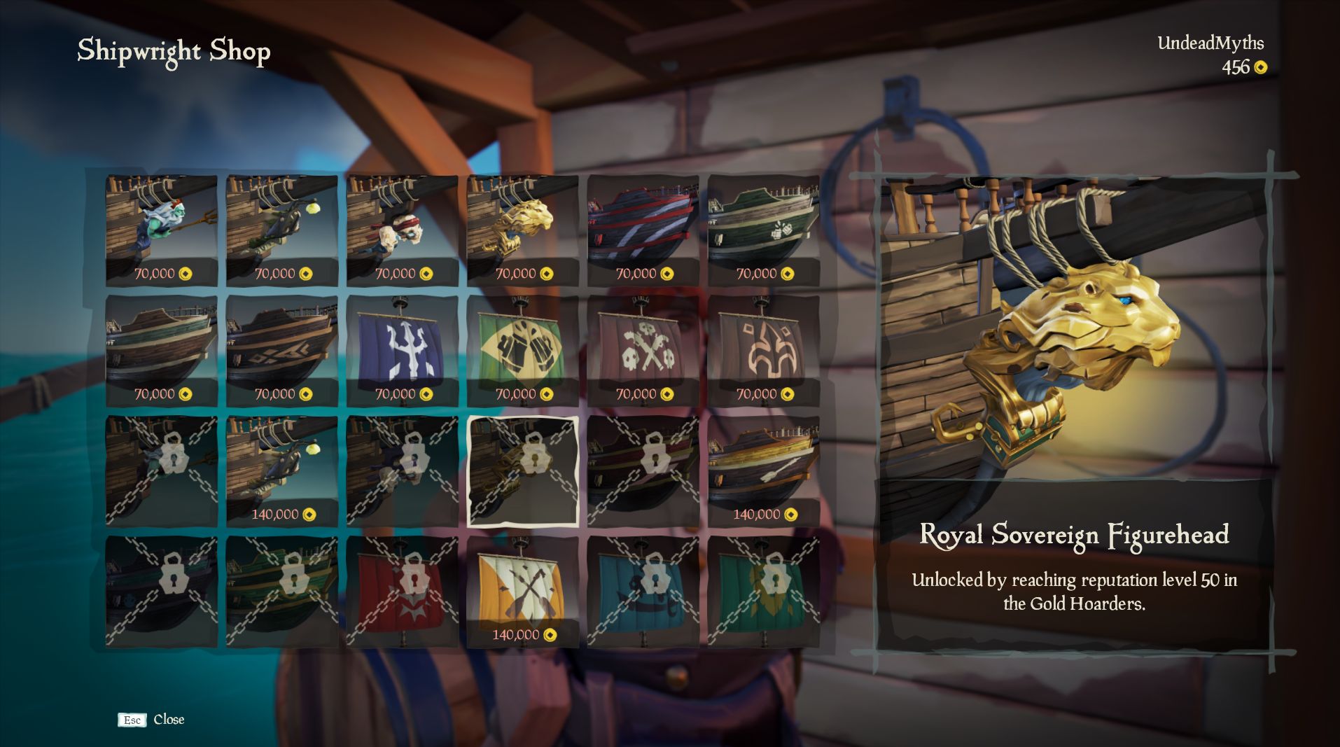 Sea of Thieves Gold Hoarders Guide - How to Level Up the Gold Hoarders ...