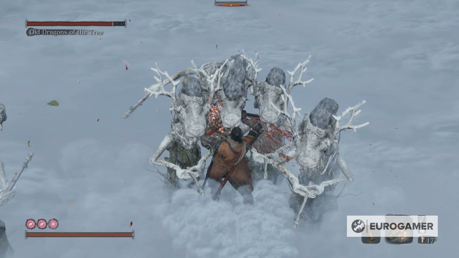 Sekiro Divine Dragon fight - how to beat and kill the Divine Dragon ...