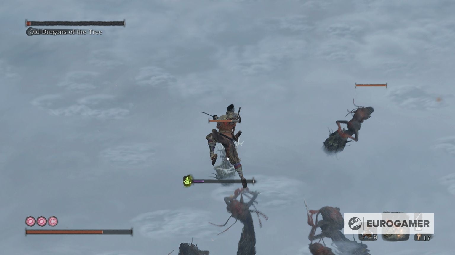 Sekiro Divine Dragon fight - how to beat and kill the Divine Dragon ...
