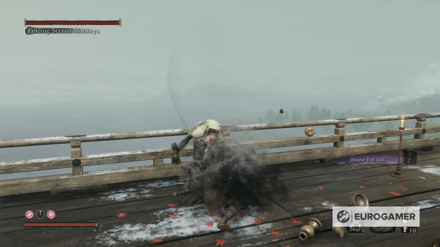 Sekiro Folding Screen Monkeys fight - how to find and kill all four ...