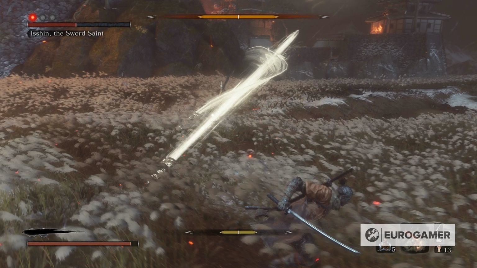 Sekiro Isshin the Sword Saint fight - how to beat the endboss and an ...