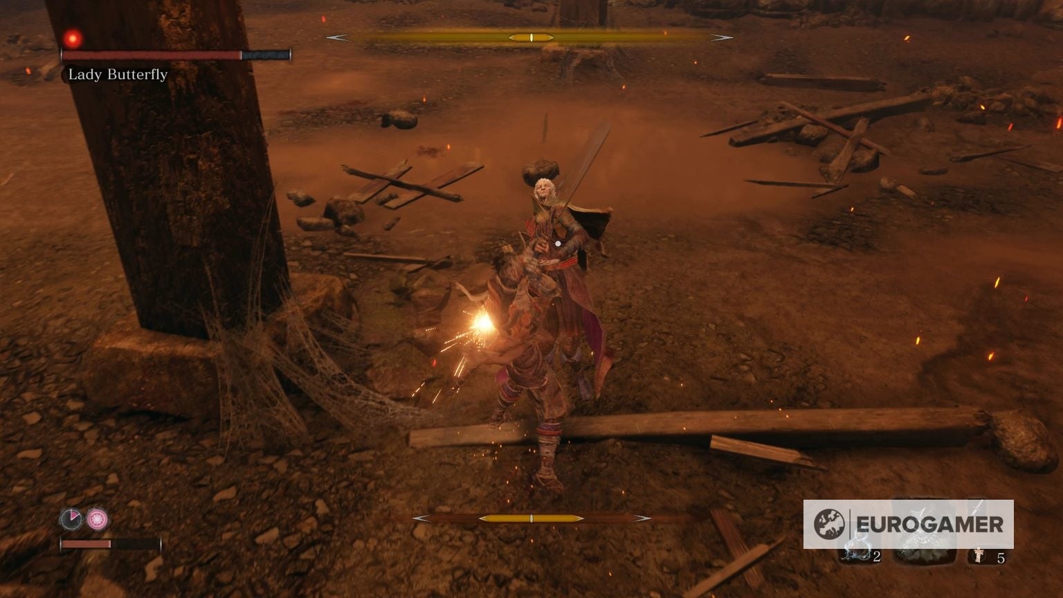 Sekiro Lady Butterfly fight - how to beat and kill the Lady Butterfly ...
