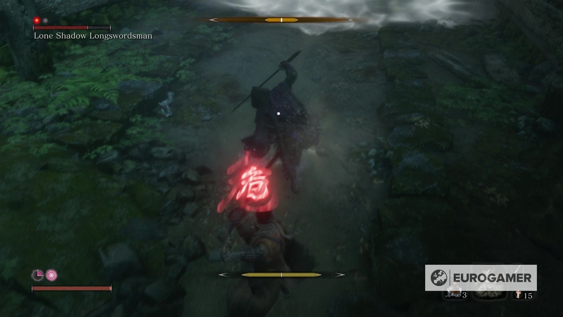 Sekiro Lone Shadow Longswordsman fight - how to beat and kill the Lone ...