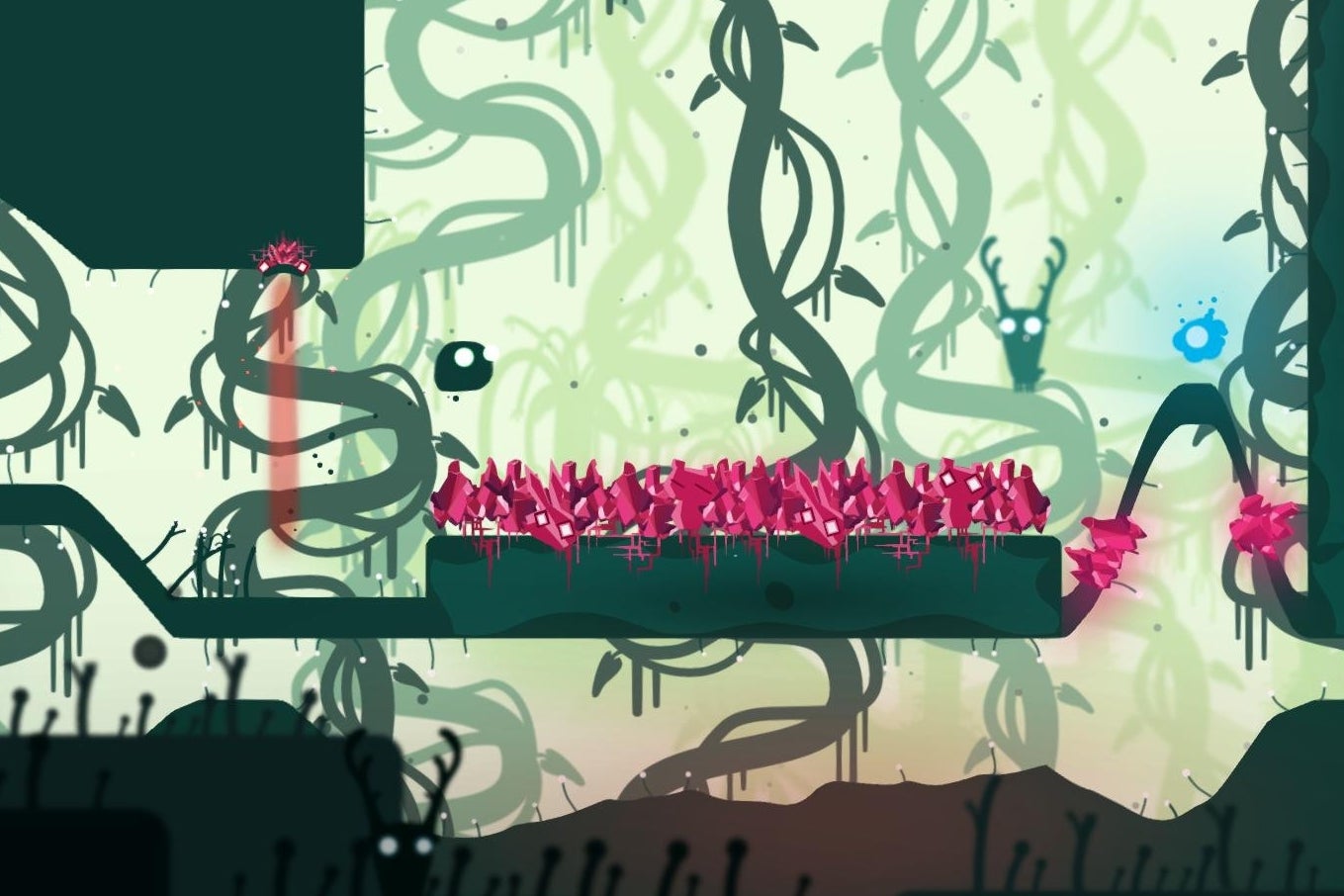 Semblance is a "playdough platformer" about squishing yourself and ...