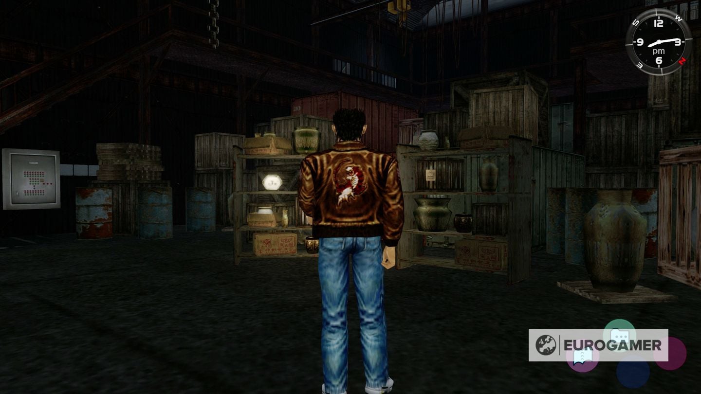 Shenmue - Warehouse No 8 location and where to find the Old Warehouse ...