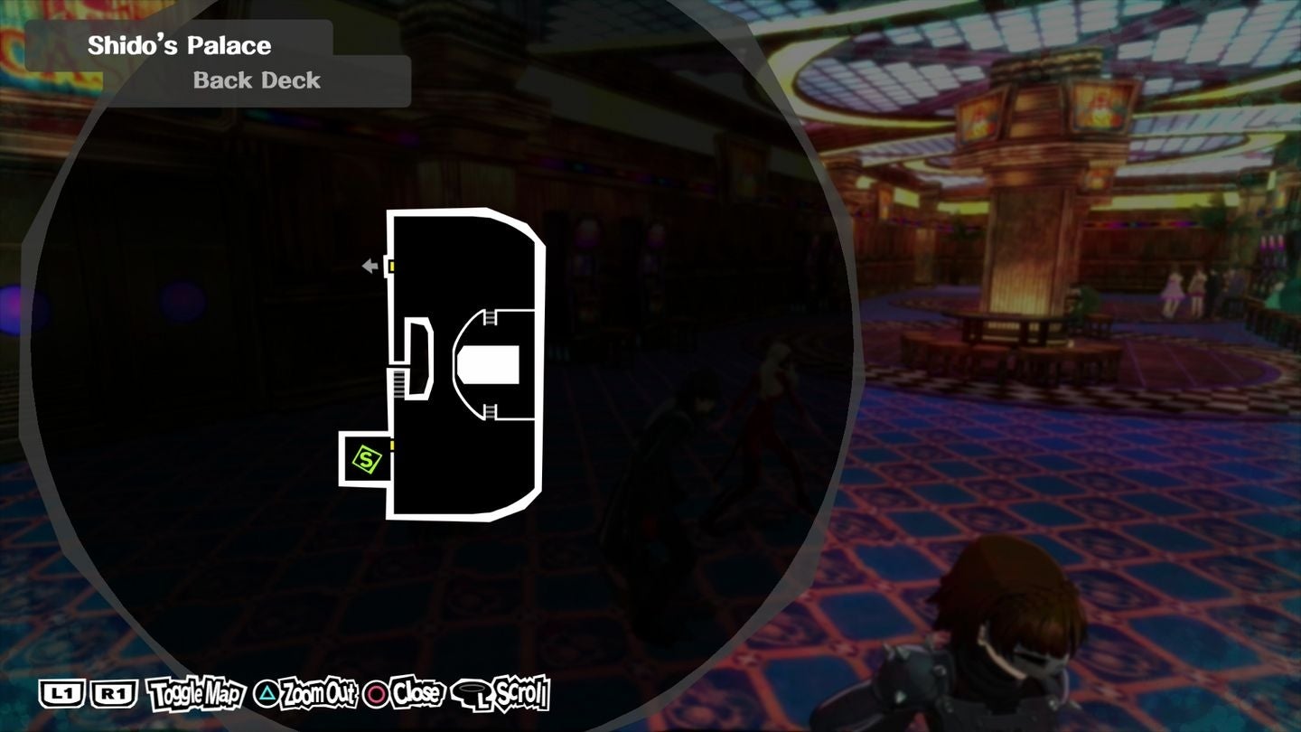 Persona 5: Shido Palace - locked doors, Shadow IT President, Shido boss ...