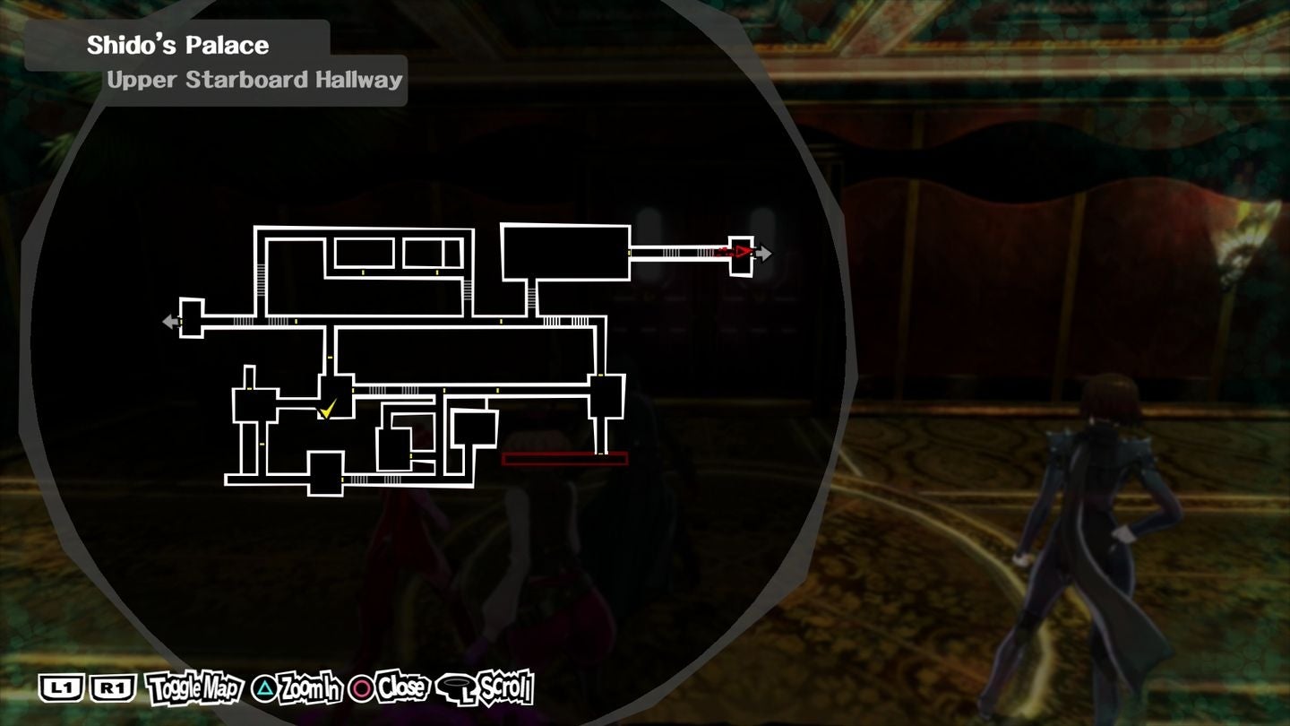 Persona 5: Shido Palace - locked doors, Shadow IT President, Shido boss ...