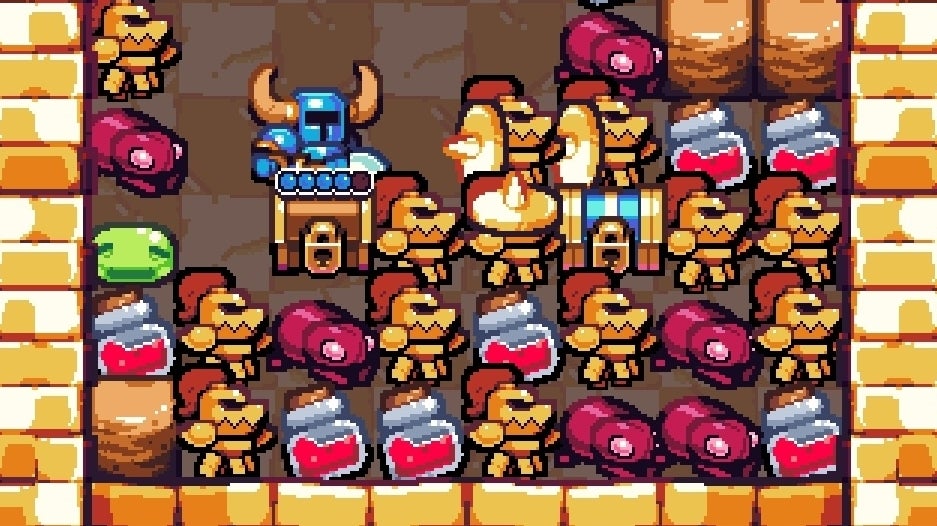 Shovel Knight is returning in "puzzle adventure mash-up" Pocket Dungeon ...