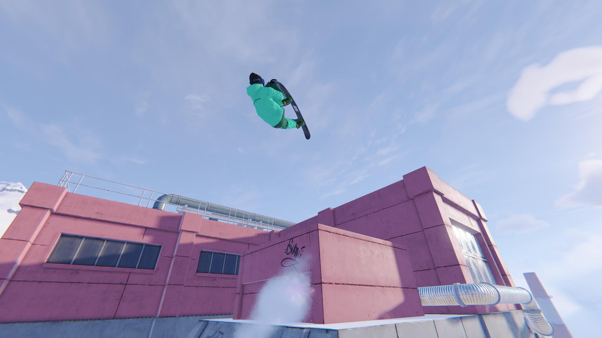 Shredders is a multiplayer, open-world snowboarding game inspired by ...