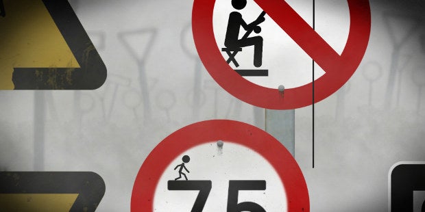 Stop! Sign Motion Demo Ahead | Rock Paper Shotgun