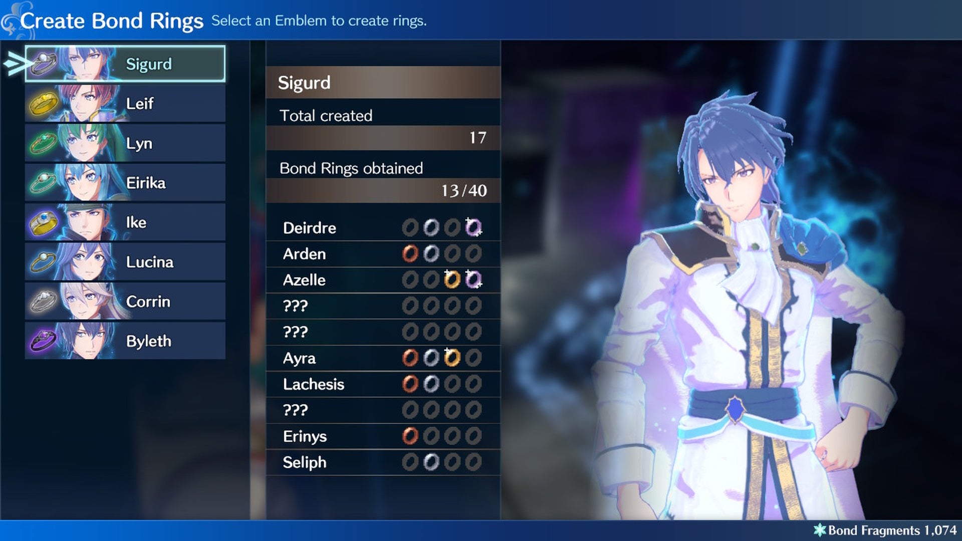 Fire Emblem Engage Bond Rings and what they do | VG247
