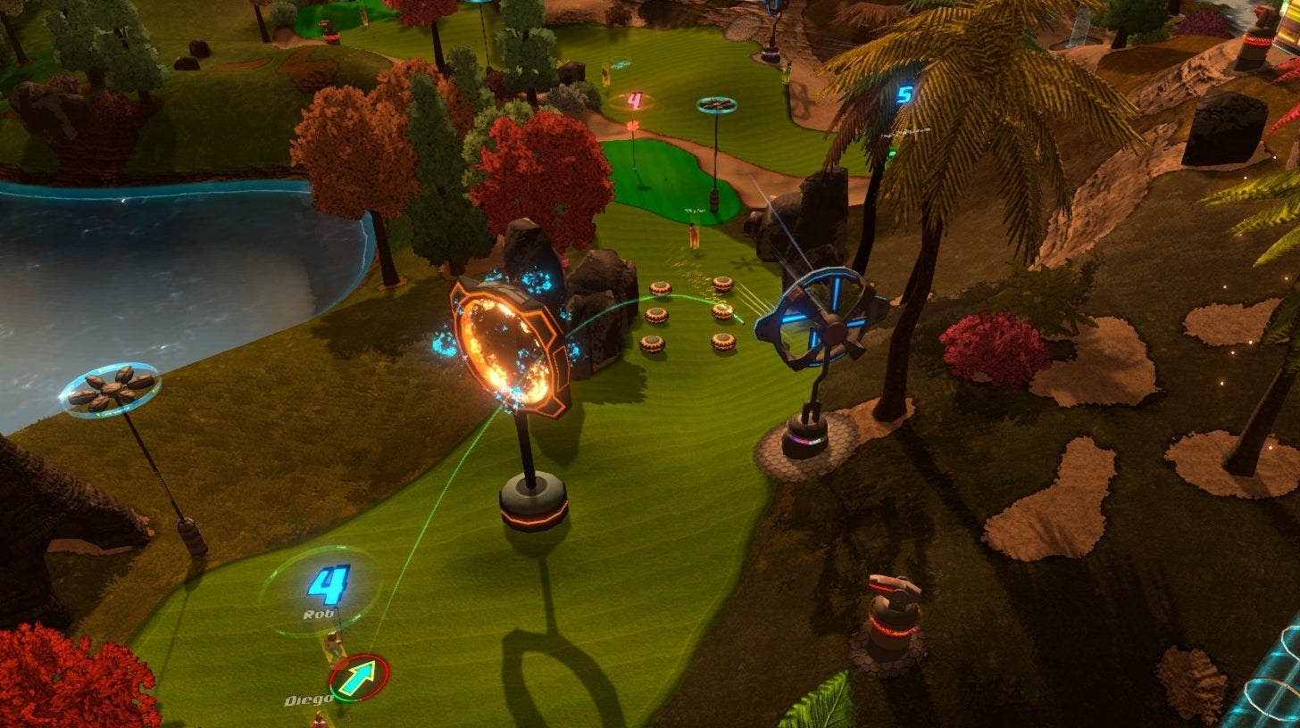 SimGolf goes sci-fi in "management sim, tower defense, pinball hybrid ...