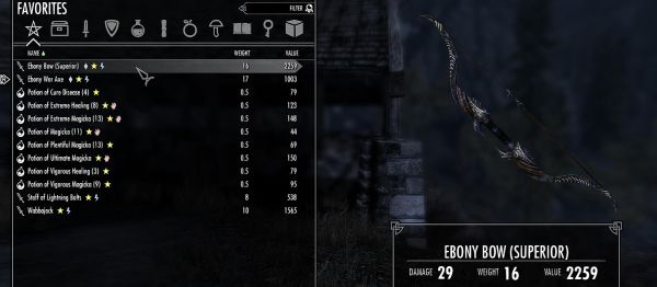 Hooray! A Skyrim UI Mod: SkyUI | Rock Paper Shotgun