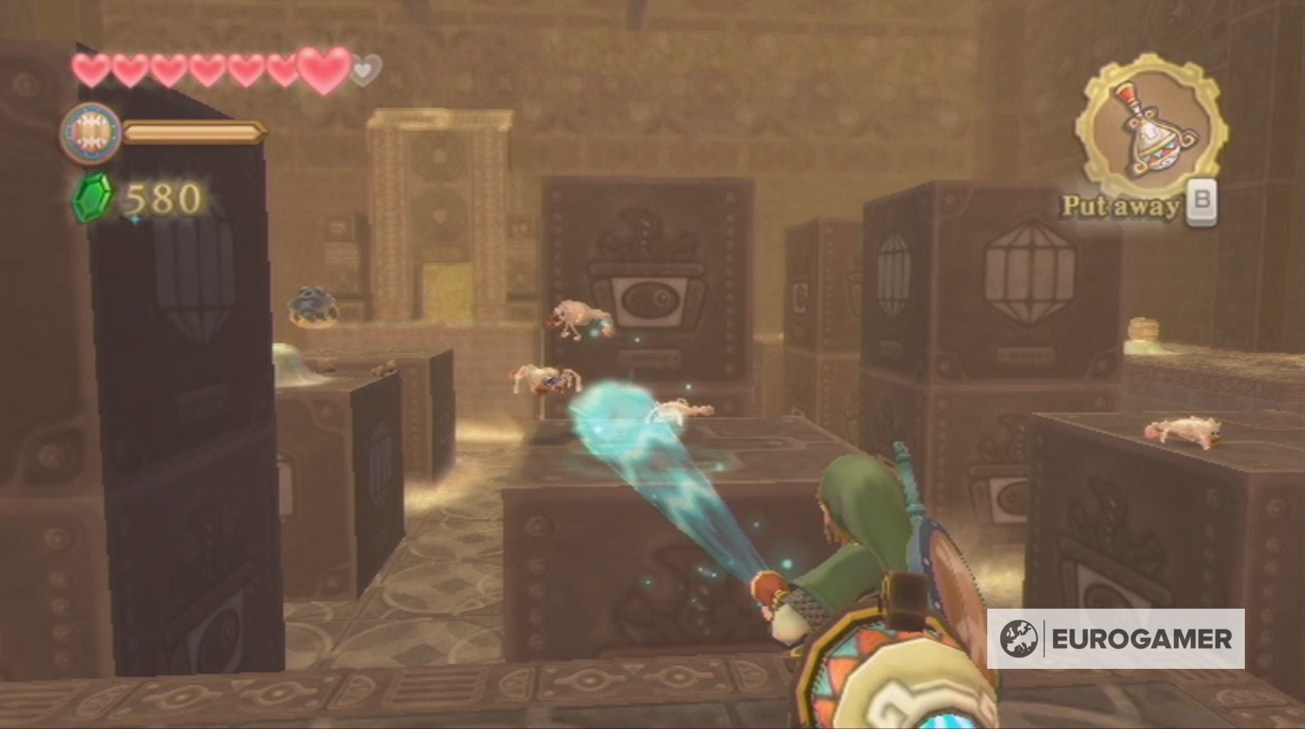 Zelda: Skyward Sword - Lanayru Mining Facility dungeon: How to get and ...