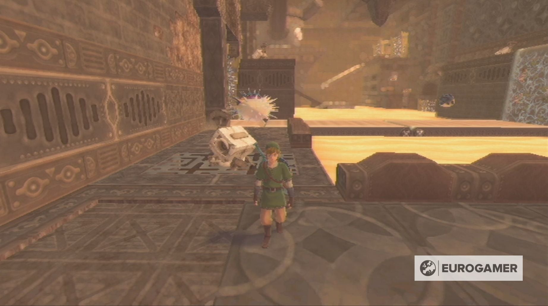Zelda: Skyward Sword - Lanayru Mining Facility dungeon: How to get and ...