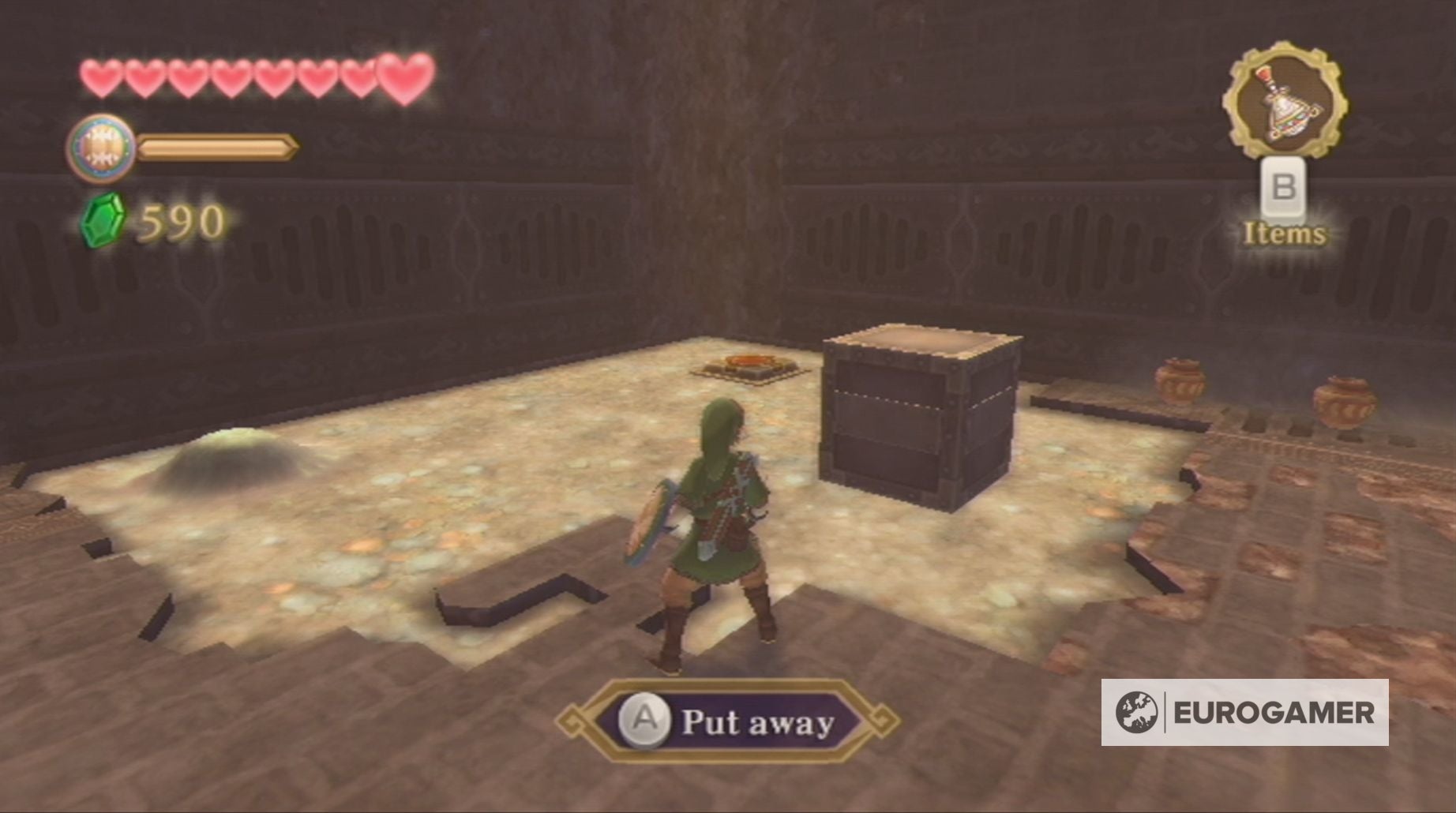 Zelda: Skyward Sword - Lanayru Mining Facility dungeon: How to get and ...
