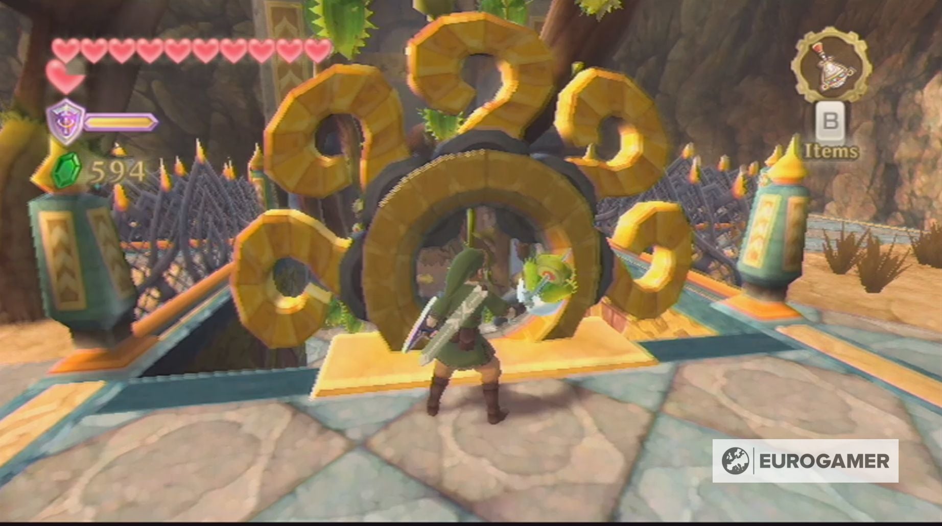 Zelda: Skyward Sword - Fire Sanctuary dungeon: How to get and use the ...