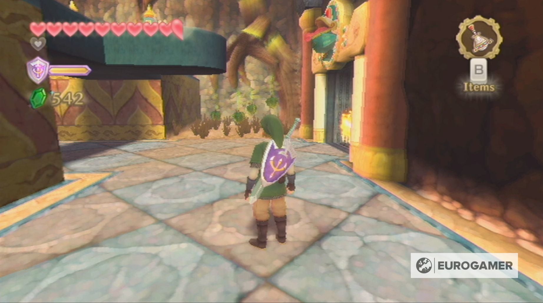 Zelda: Skyward Sword - Fire Sanctuary dungeon: How to get and use the ...
