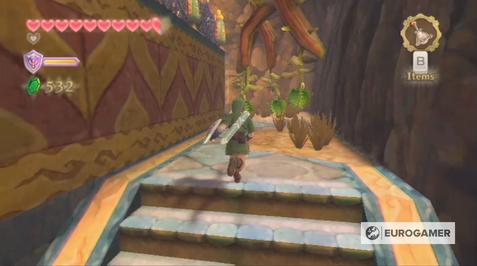 Zelda: Skyward Sword - Fire Sanctuary dungeon: How to get and use the ...