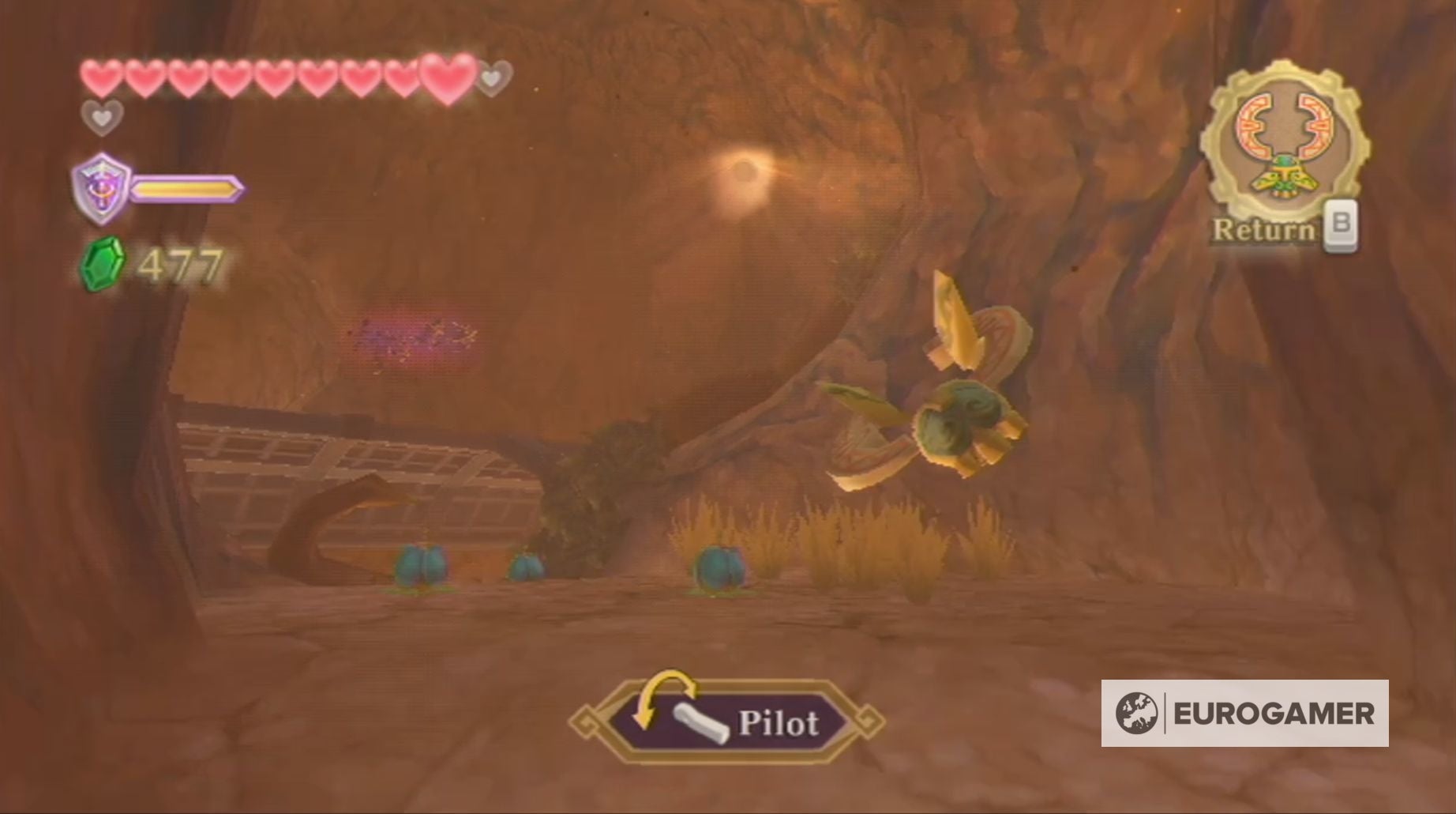 Zelda: Skyward Sword - Fire Sanctuary dungeon: How to get and use the ...