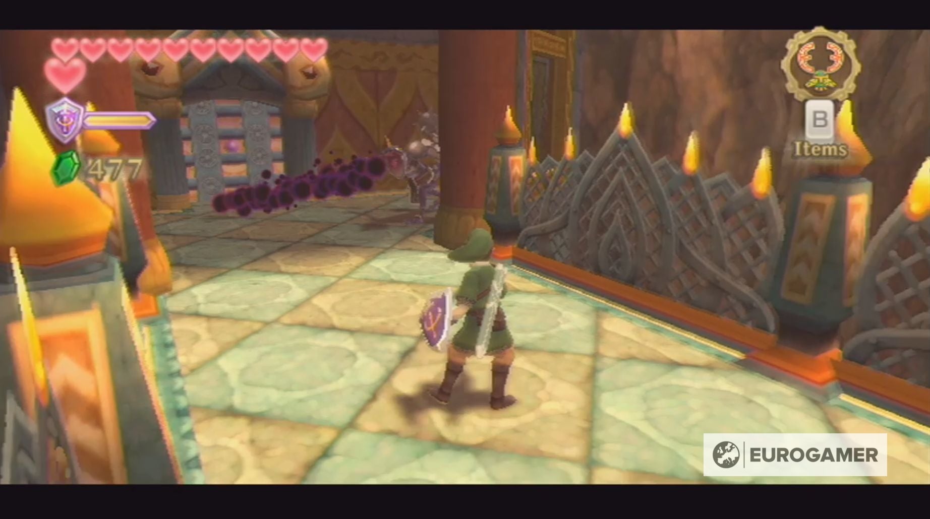 Zelda: Skyward Sword - Fire Sanctuary dungeon: How to get and use the ...