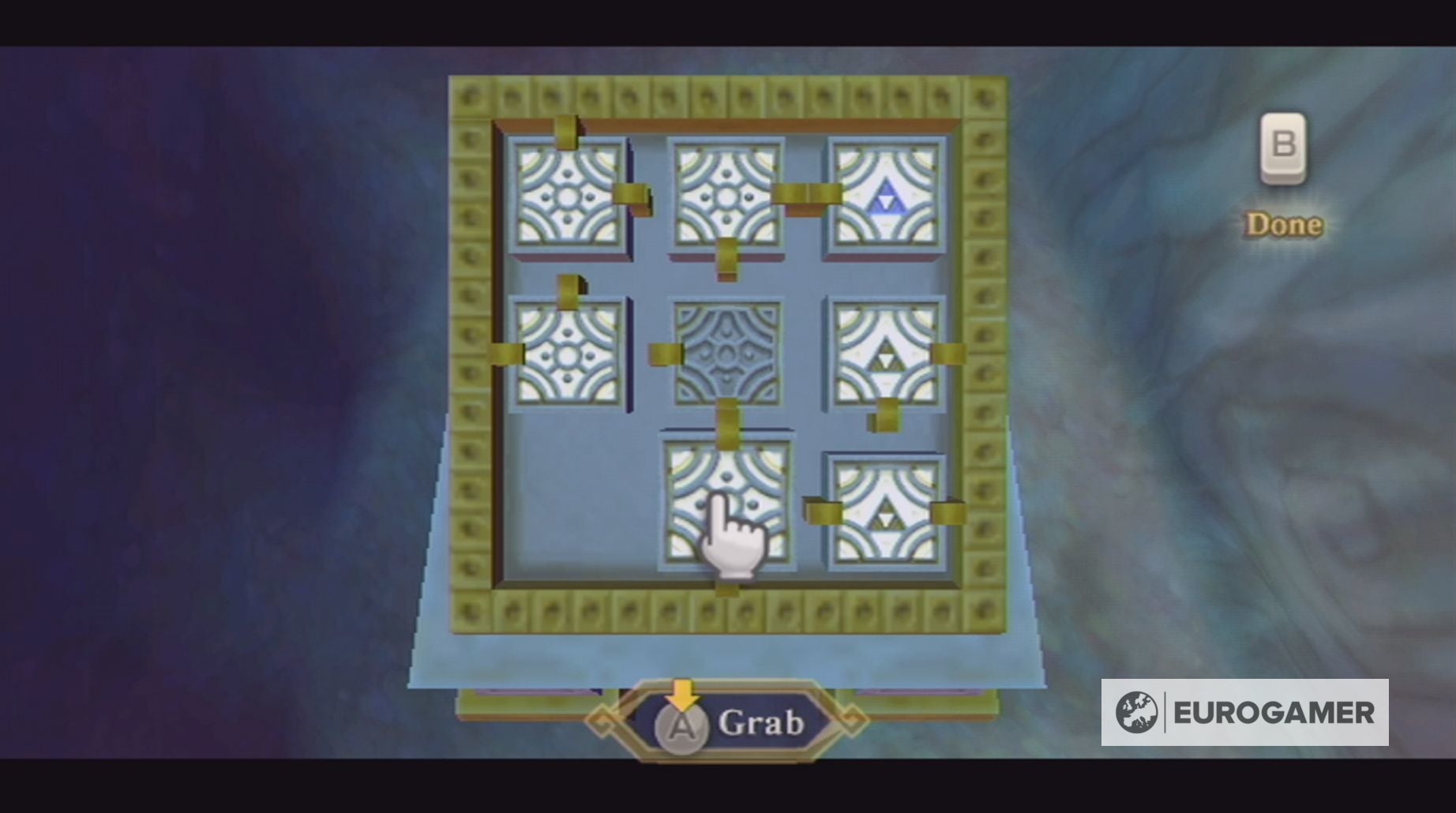 Zelda: Skyward Sword - Sky Keep dungeon: How to find the Triforce of ...