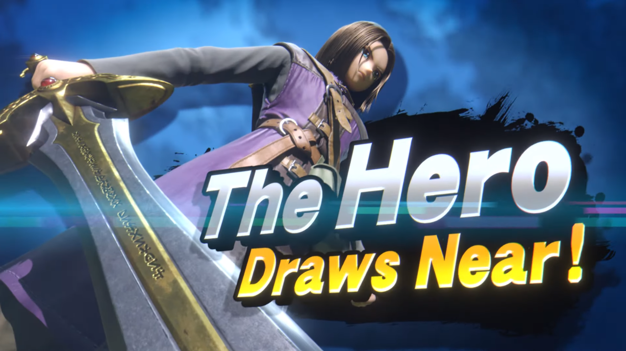 Super Smash Bros Ultimate's next character, The Hero, is getting an in ...