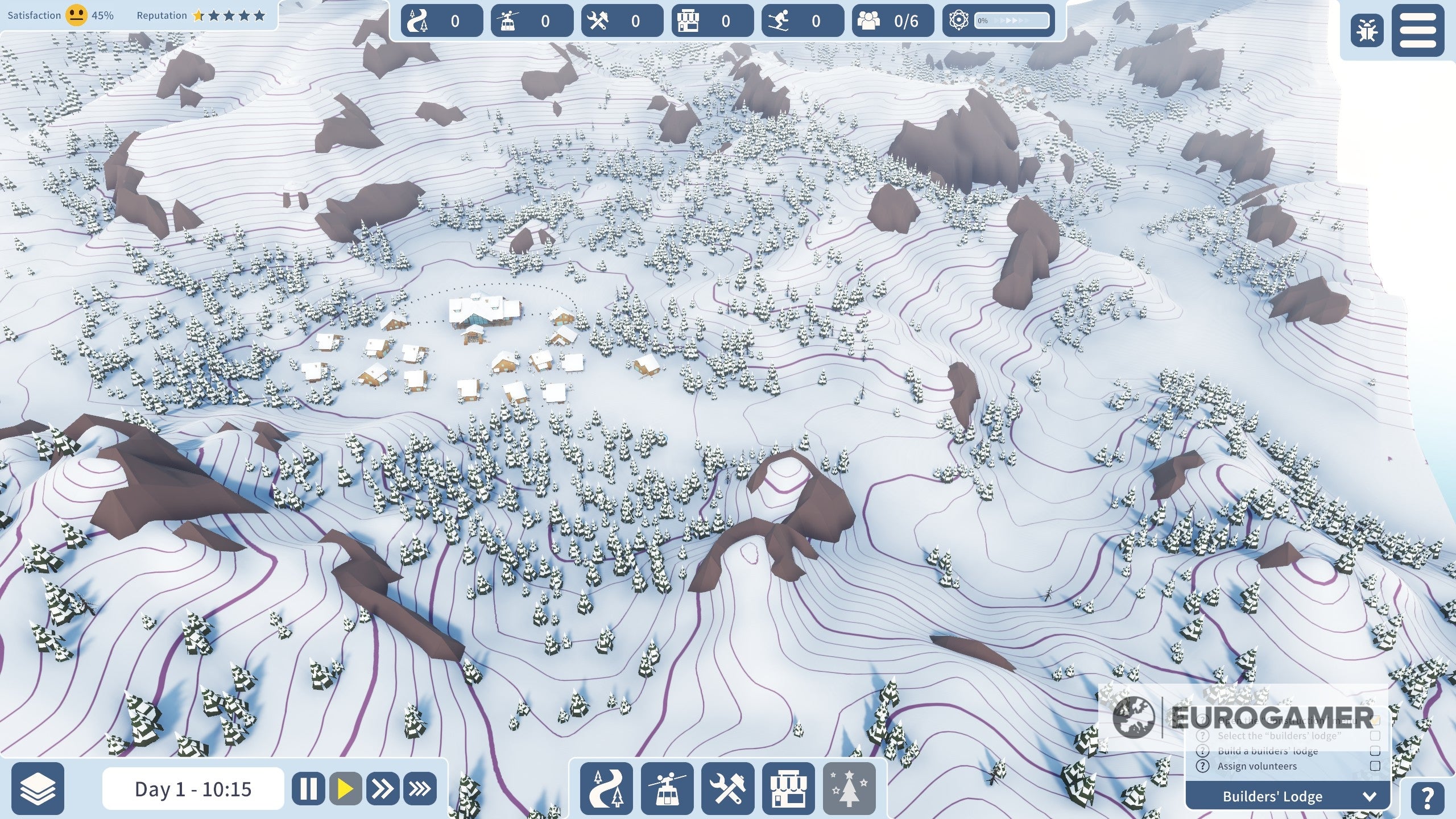 Building awful ski resorts with dangerous slopes in Snowtopia ...