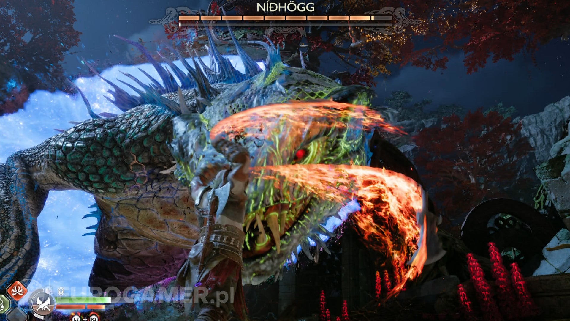God of War Ragnarok - Nidhogg: walka, jak pokonać | Eurogamer.pl