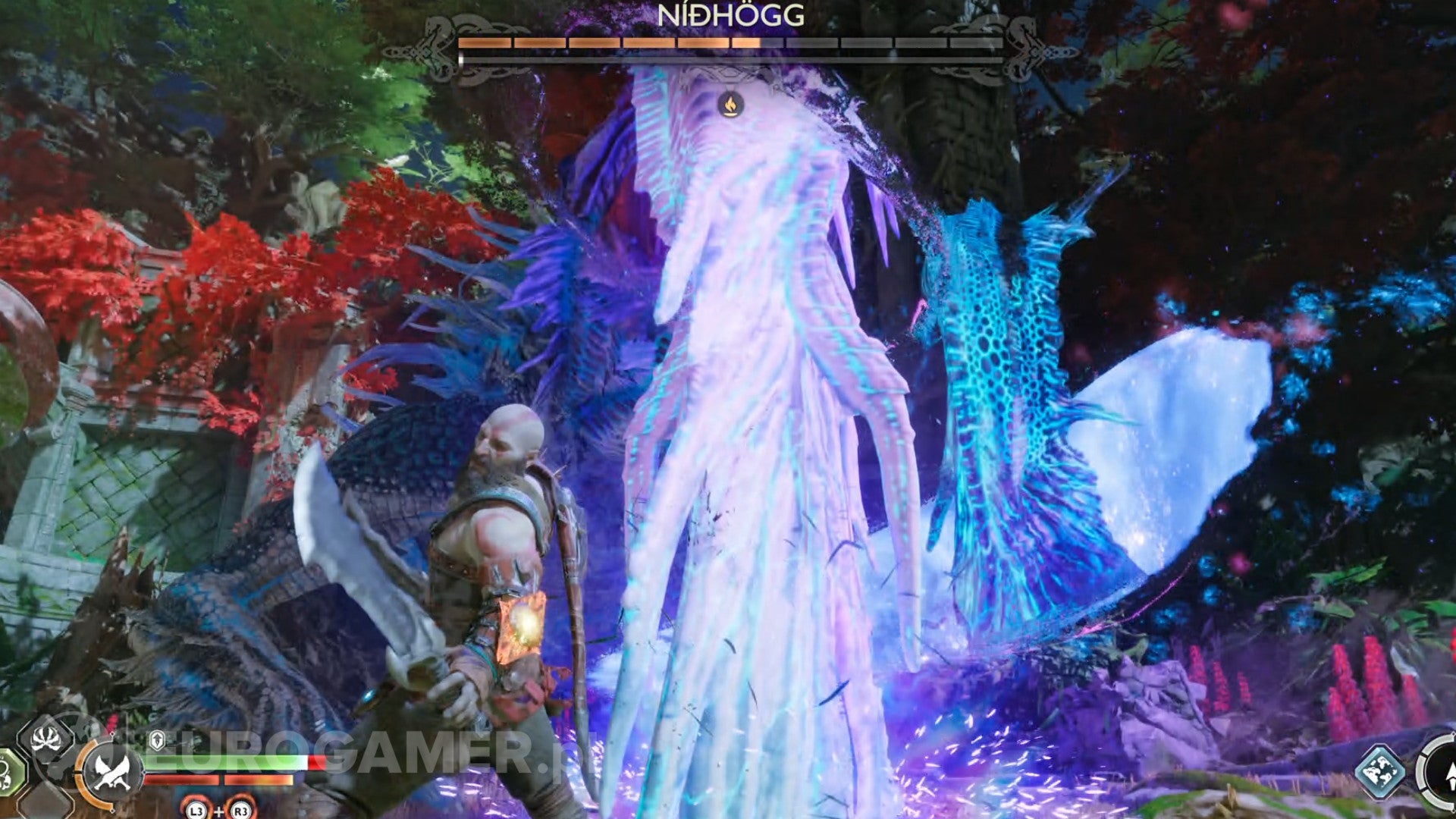 God of War Ragnarok - Nidhogg: walka, jak pokonać | Eurogamer.pl