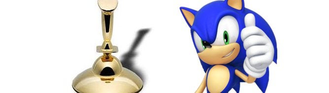 Sonic the Hedgehog wins for Outstanding Contribution at 2011 Golden ...
