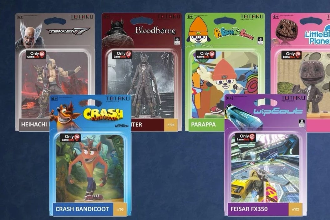 PlayStation characters get amiibo-like figure range | Eurogamer.net