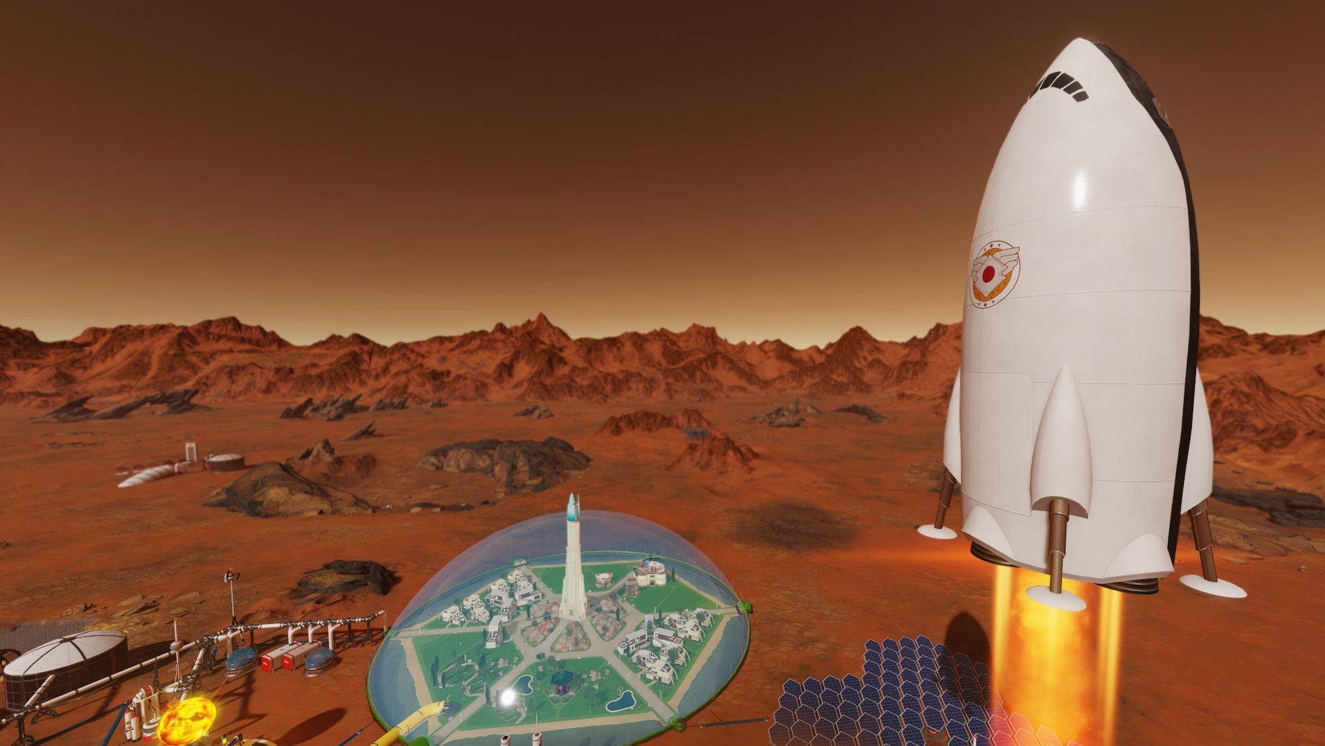 Colony sim Surviving Mars' new Space Race expansion is all about ...