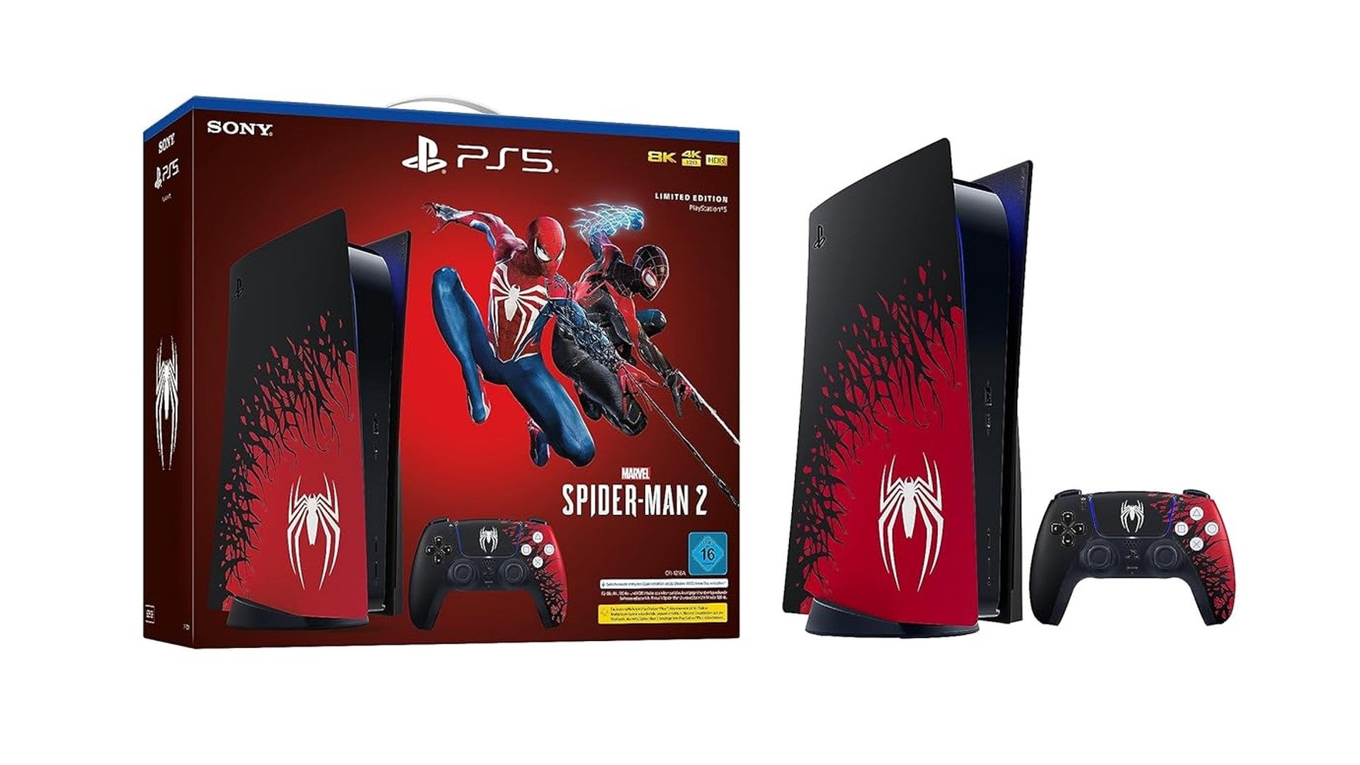 PlayStation 5 Spider Man 2 Limited Edition Bundle für nur 539,99 Euro ...