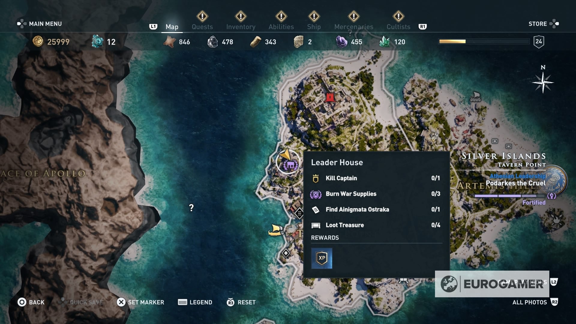 Assassin's Creed Odyssey - Estate Envy, Marbled Morale riddle solutions ...